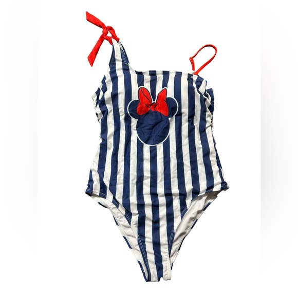 Disney | Swim | Disney Minnie Mouse Mickey Mouse One Piece Shoulder ...